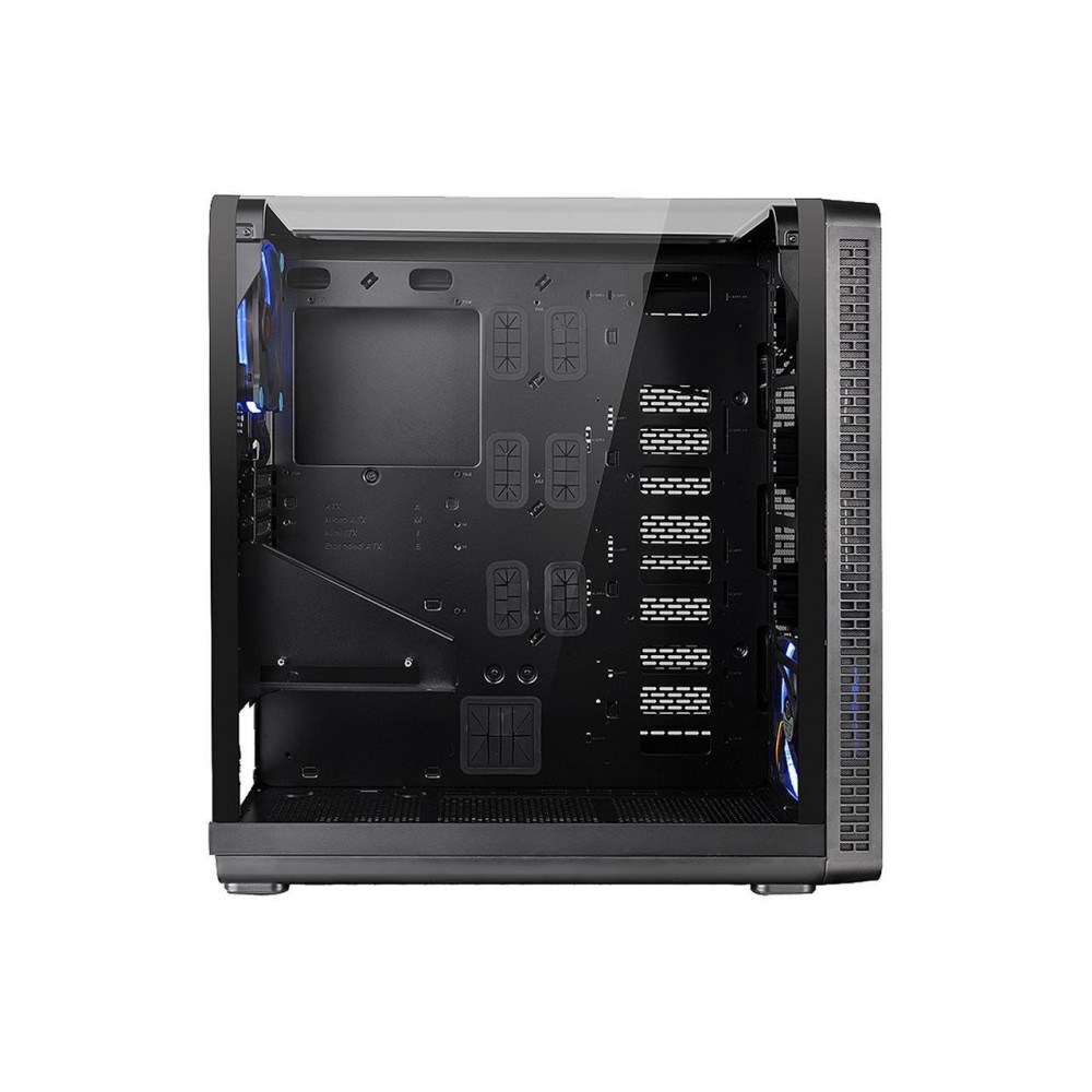 Thermaltake View 37 Riing Edition Gull Wing Window E-ATX Vertical GPU ...