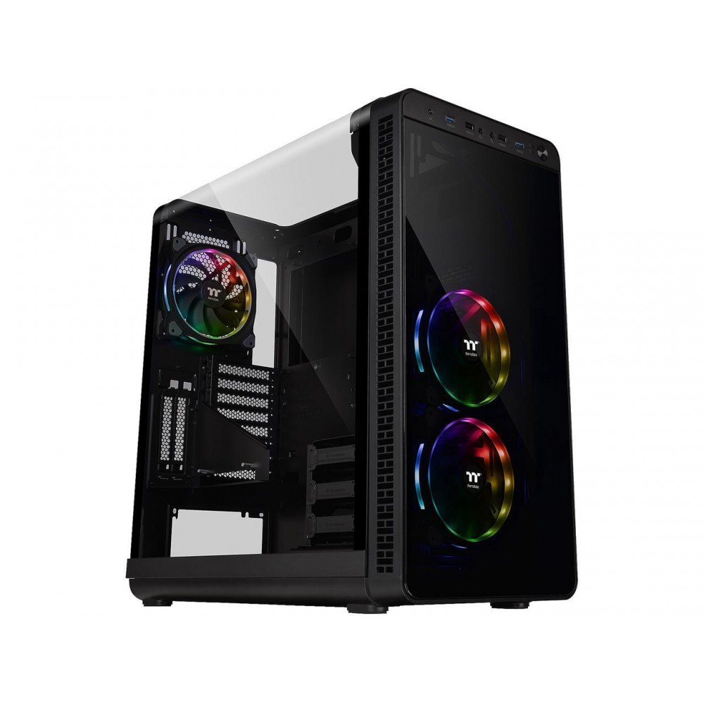 Thermaltake View 37 RGB Gull Wing Window E-ATX MB SYNC Capable Vertical ...