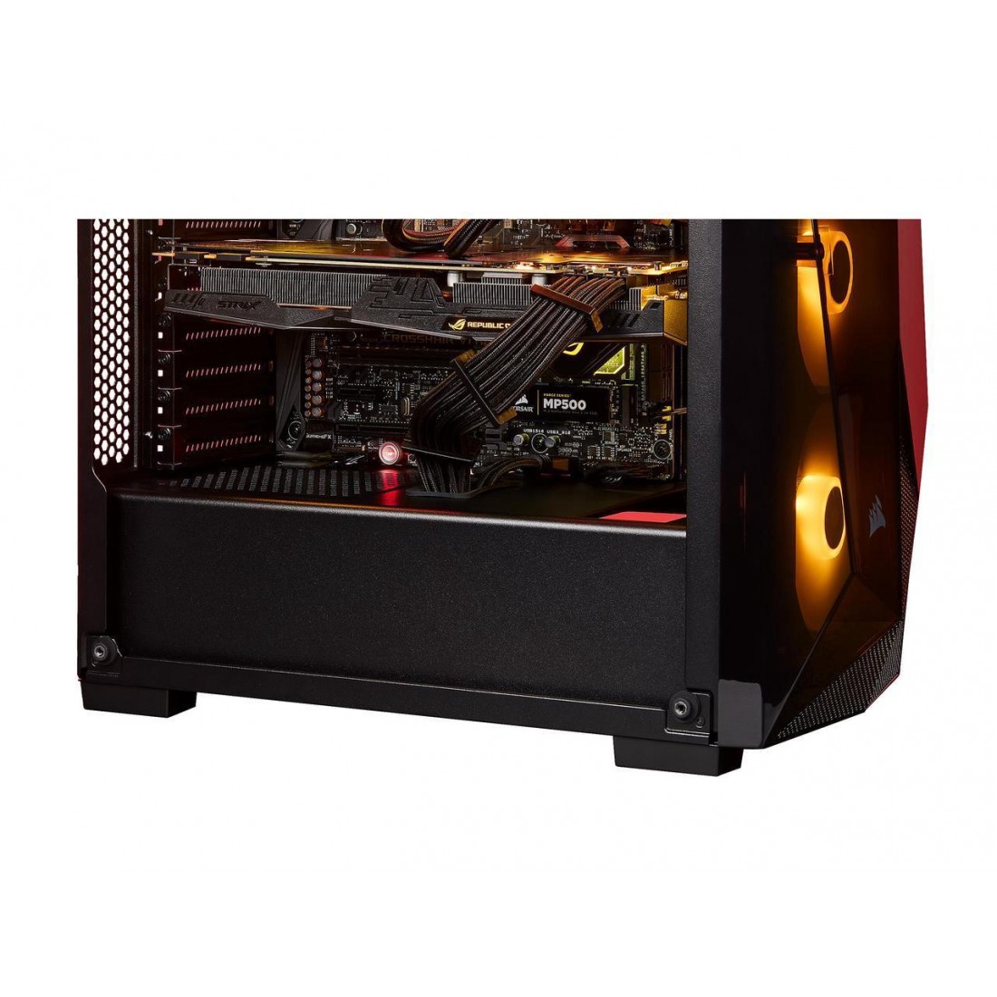 CORSAIR Carbide Series SPEC-DELTA RGB Tempered Glass Mid-Tower ATX ...