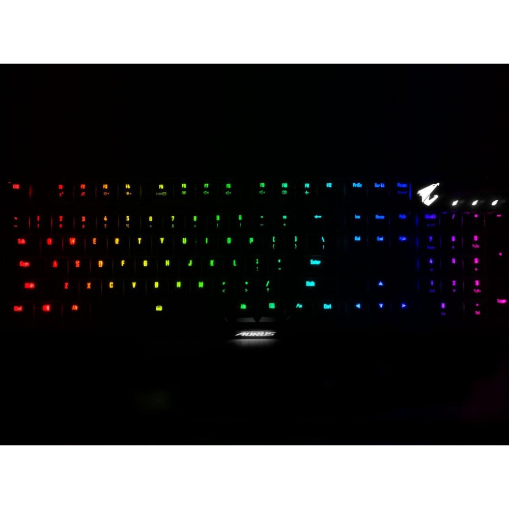 GIGABYTE AORUS K9 Optical RGB Gaming Keyboard - Blue Switch