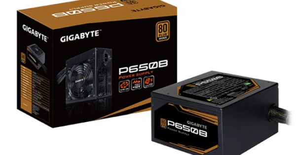 Gigabyte P650B 650 Watt Bronze Wired SLI PSU/Power Supply