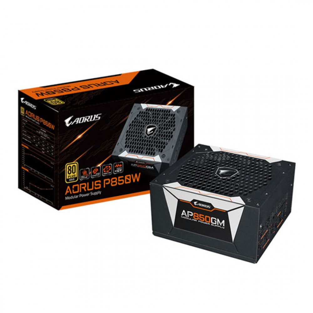 AORUS P850W 850 Watt 80+ GOLD Fully Modular PSU/Power Supply