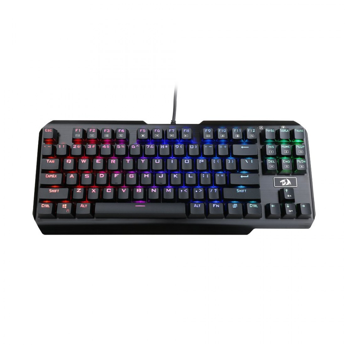 Redragon K553 Mechanical Gaming Keyboard, USAS, 87 Keys, Tenkeyless ...