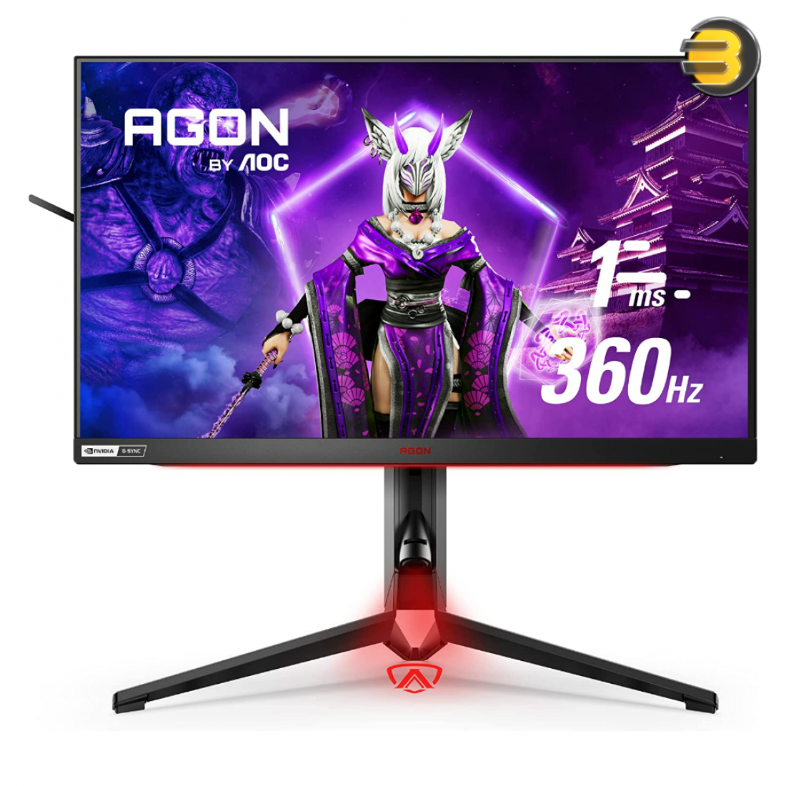 AOC Agon PRO AG254FG 25 Inch Gaming Monitor, FHD 1920x1080, 360Hz, 1ms ...
