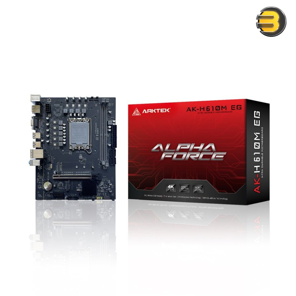 Arktek H610 Plus AK-H610M EG LGA 1700