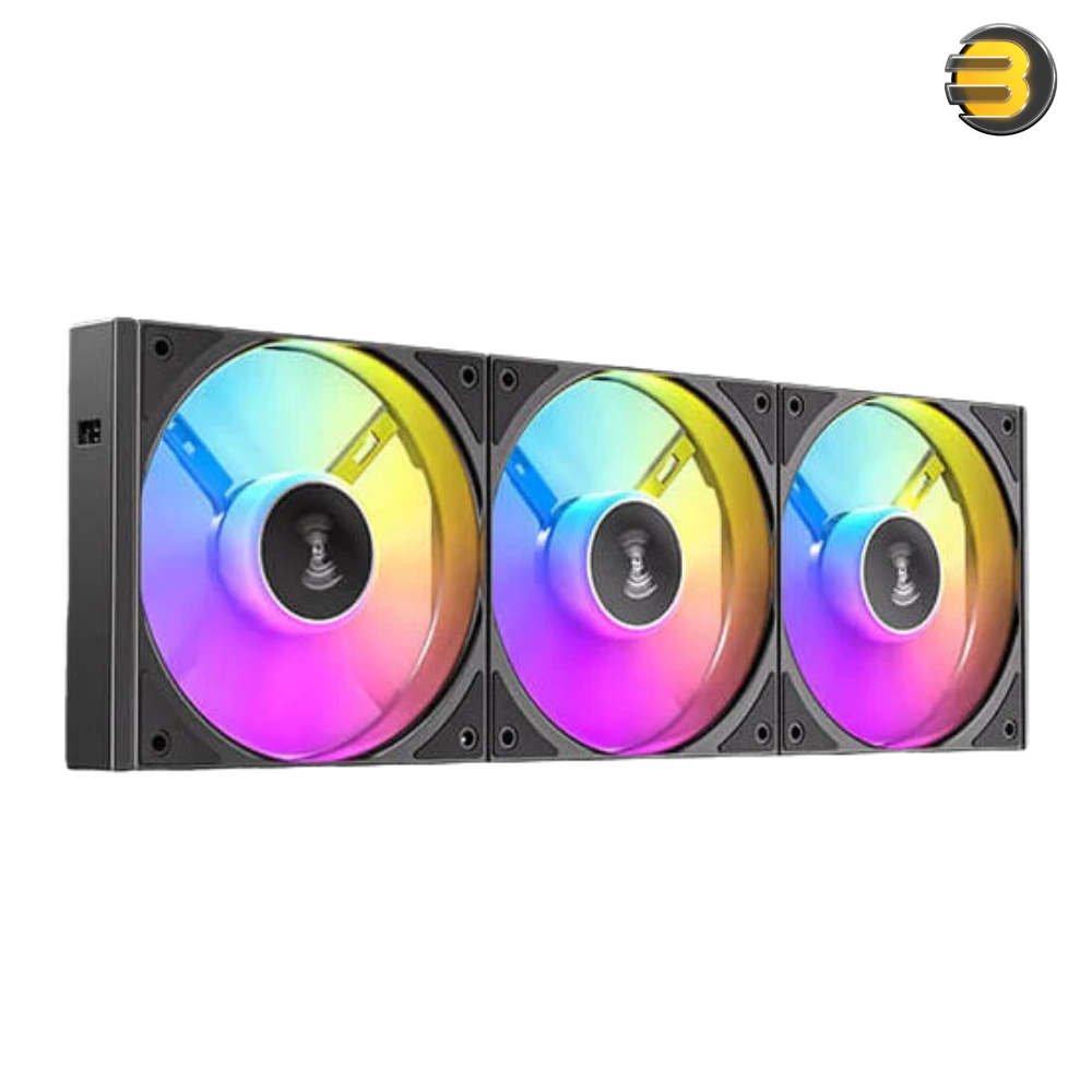 Antec Connect C120 ARGB 120mm PWM Case Fan Black 3PK - 9 Blade, 800 ...