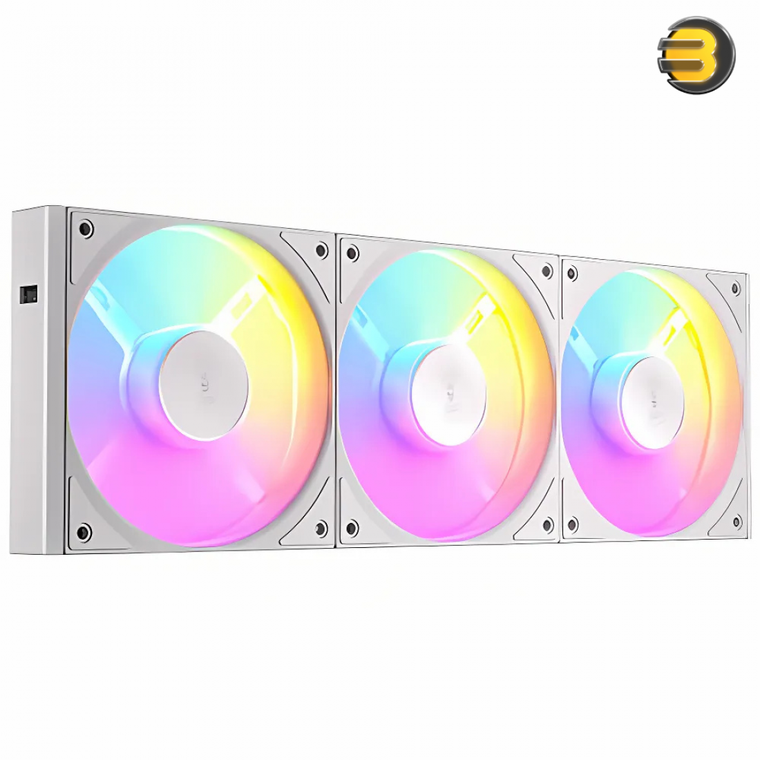 Antec Connect C120R Reverse ARGB PWM Case Fan White 3PK — White , 5 ...