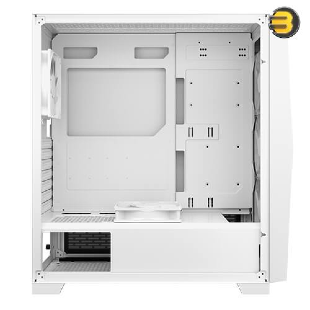 Antec DF800 Mid Tower RGB Gaming Casing White 5Fans (3x 120M ARGB) F ...