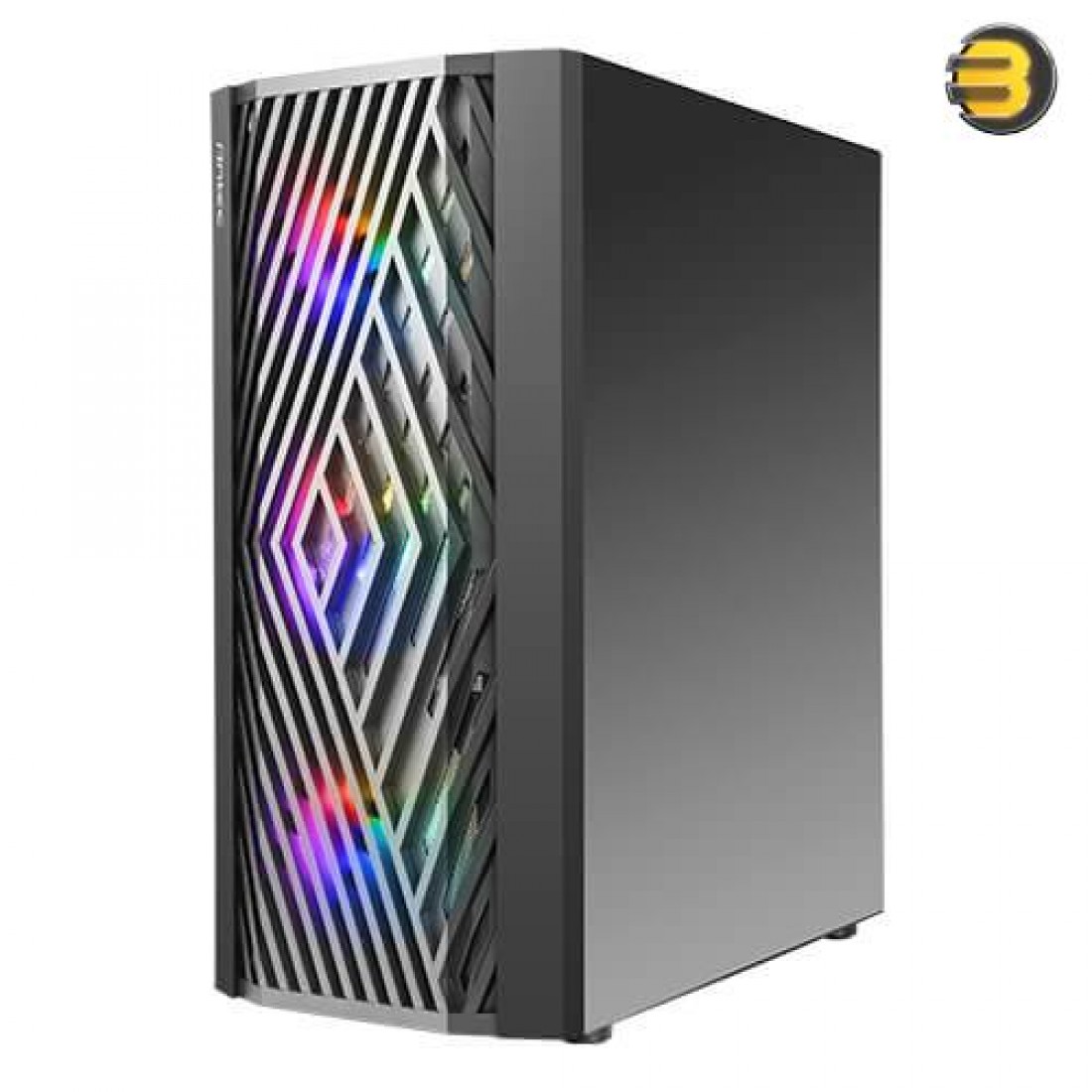Antec NX291 Mid Tower RGB Gaming Casing 4Fans (3x 120M ARGB) F (1x 120M ...
