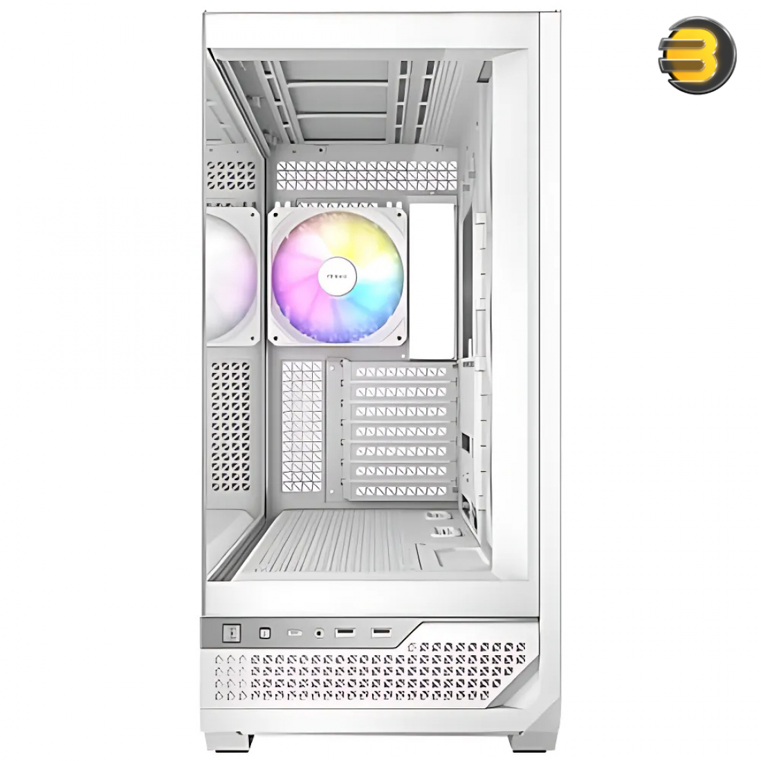 Antec C7 ARGB WHITE, RTX 40 GPU Support, 4 x 120mm ARGB PWM Fans ...