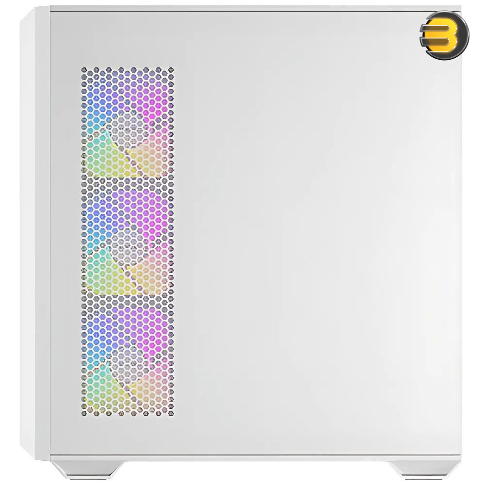 Antec C3 ARGB White, 3 x 120mm & 1 x 120mm ARGB PWM Fans Included, Up ...