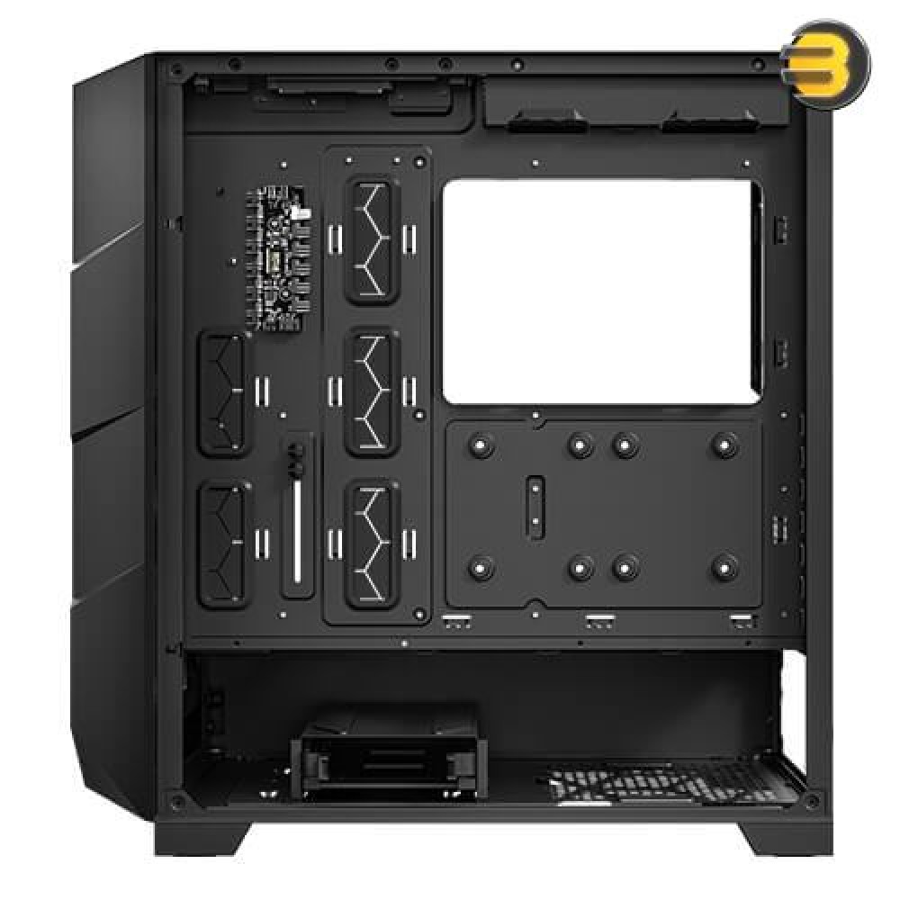 Antec DP503 ATX Mid Tower PC Case, Type-C Gen2, 3 x 120mm ARGB Fans with ARGB & PWM Controller ...