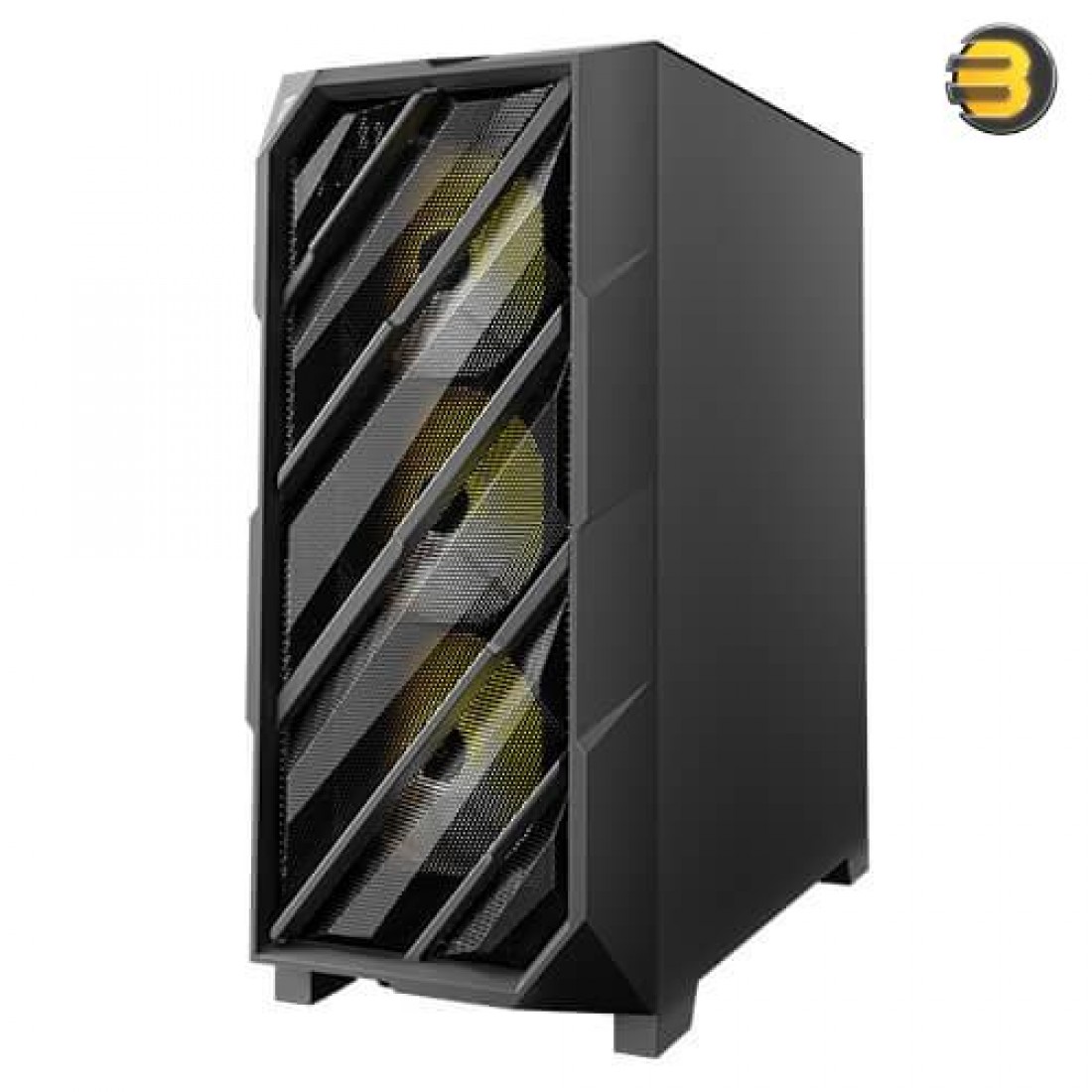 Antec DP503 ATX Mid Tower PC Case, Type-C Gen2, 3 x 120mm ARGB Fans ...