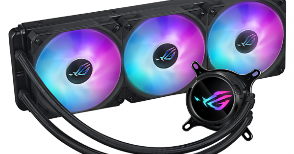 ASUS ROG Strix LC III 360 aRGB CPU Liquid Cooling, 360mm Radiator, 3x ...