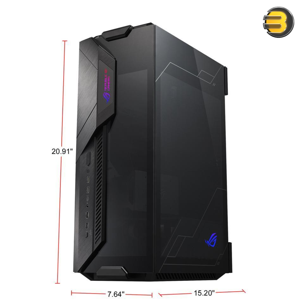 ASUS ROG Z11 Mini-ITX/DTX Mid-Tower PC Gaming Case with Patented 11 ... ASUS ROG Z11 Mini-ITX/DTX Mid-Tower PC Gaming Case with Patented 11 ...