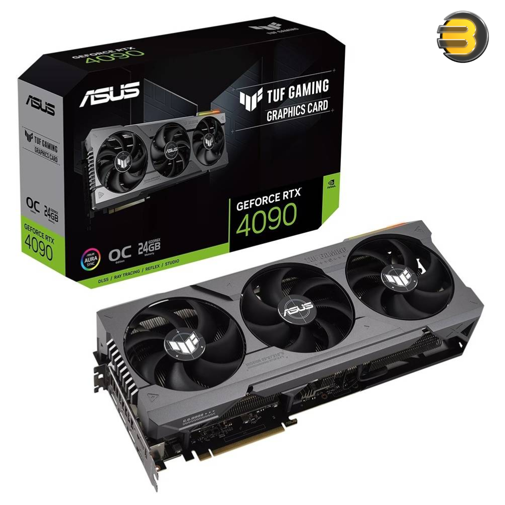 ASUS TUF Gaming GeForce RTX 4090 OC Edition 24GB GDDR6X — 384-bit ...