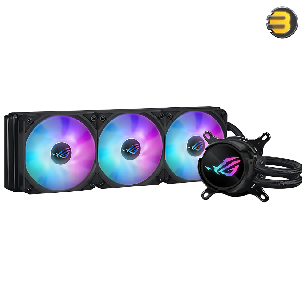 ASUS ROG Strix LC III 360 aRGB CPU Liquid Cooling, 360mm Radiator, 3x ...