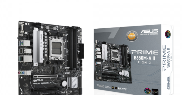 ASUS PRIME B650M-A II-CSM — AMD B650 Micro-ATX motherboard with DDR5 ...