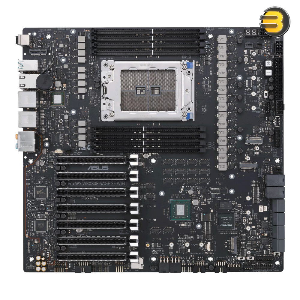 ASUS Pro WS WRX80E-SAGE SE WiFi II — AMD WRX80 Ryzen Threadripper PRO ...