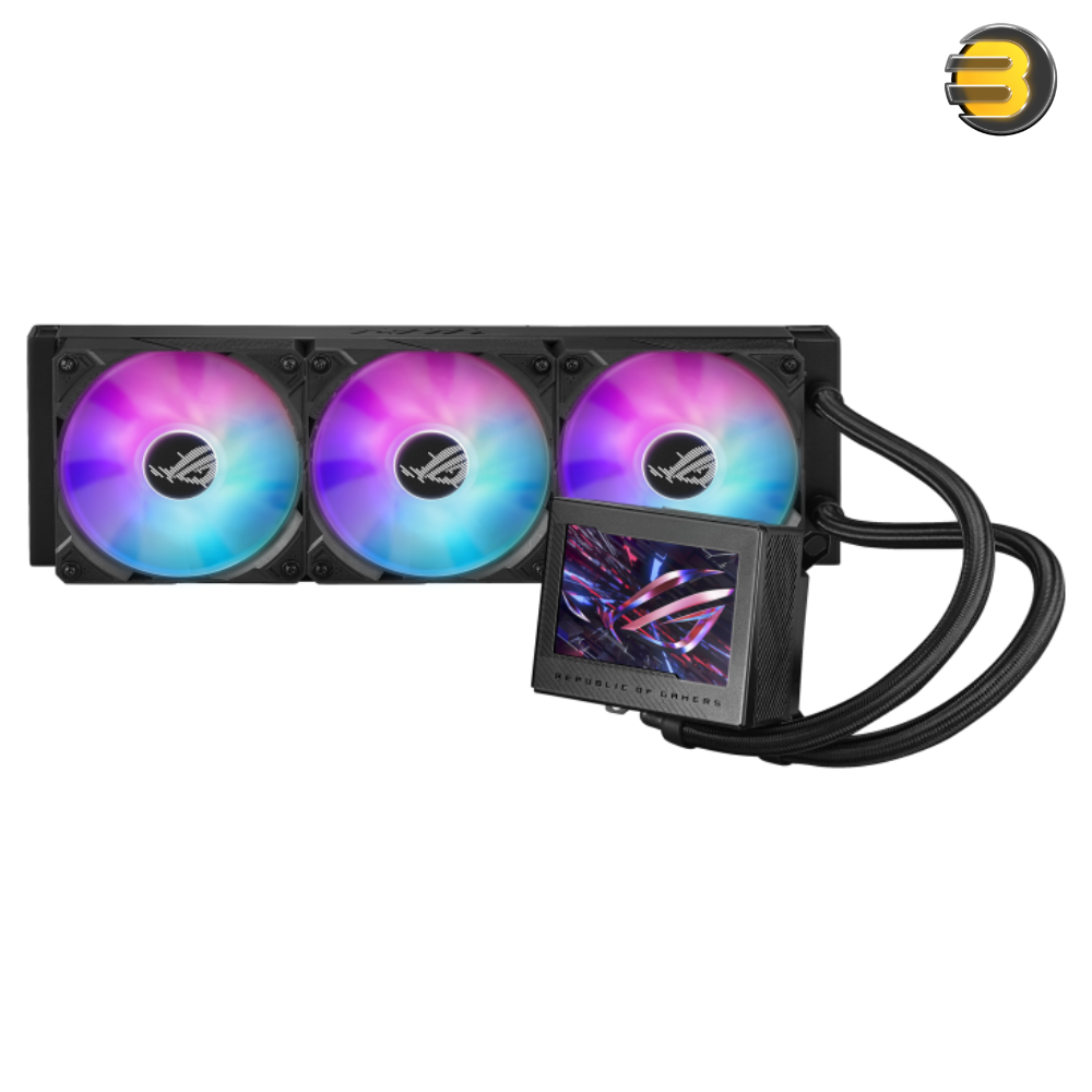 ASUS ROG Ryujin III 360 ARGB liquid CPU cooler — Asetek 8th gen pump ...