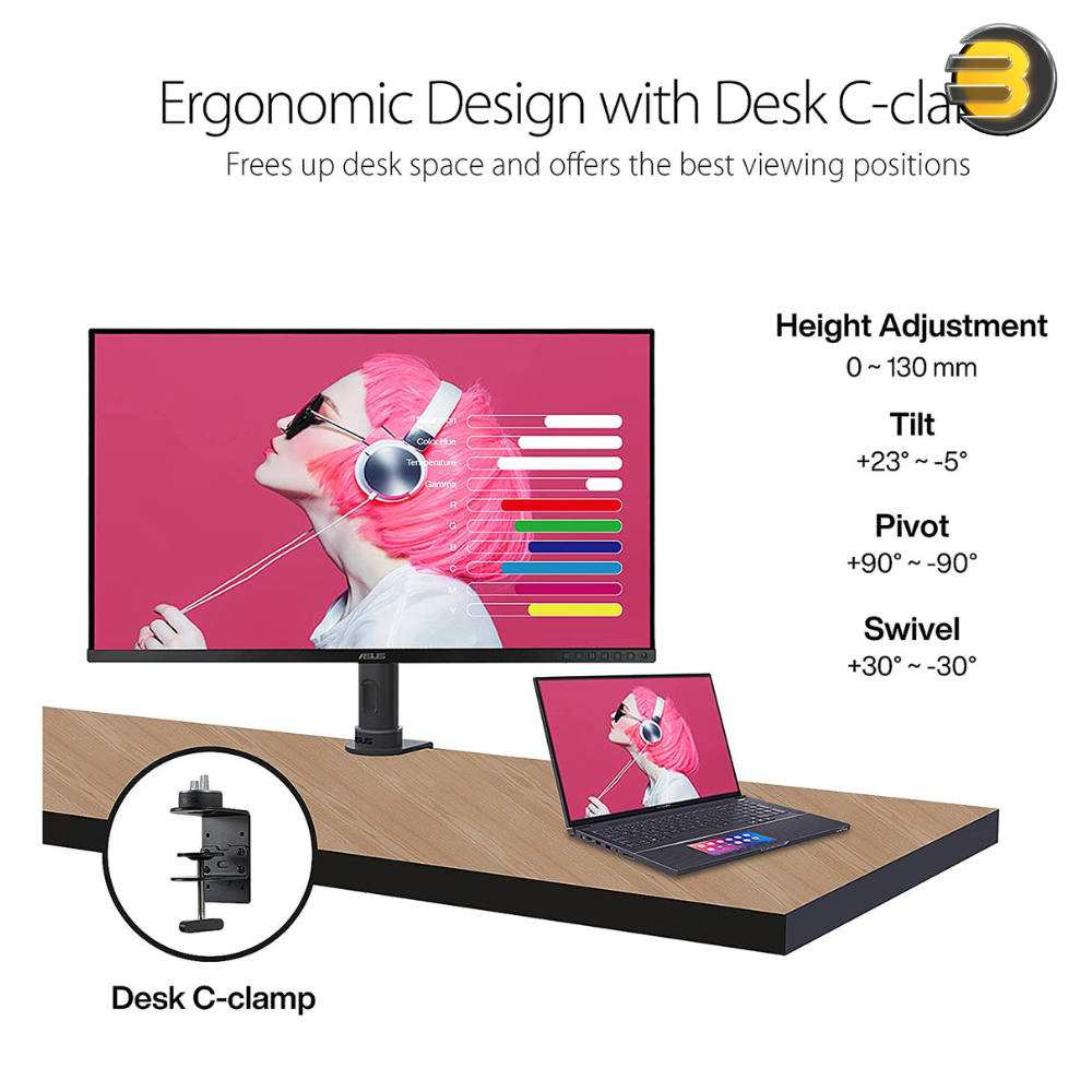 ASUS ProArt Display PA329CV Professional Monitor — 32-inch, IPS, 4K UHD ...