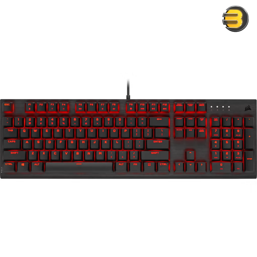 Corsair K60 PRO Mechanical Gaming Keyboard with Cherry VIOLA Switch ...