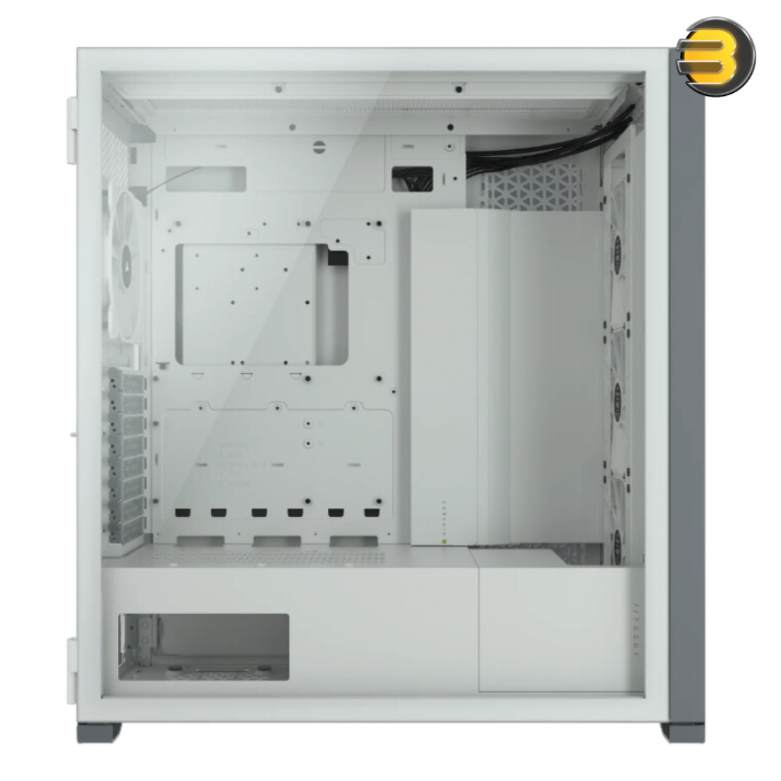 iCUE 7000X RGB Tempered Glass Full-Tower ATX PC Case — White - CC ...