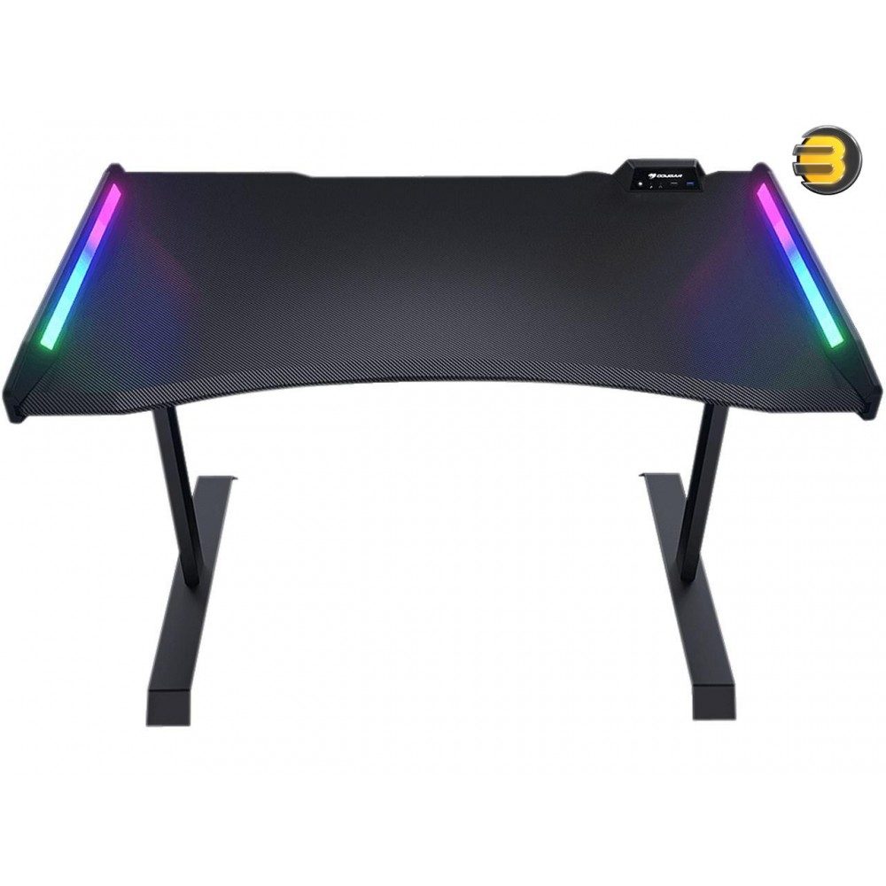 COUGAR MARS 120 Gaming Desk with Dazzling ARGB Lighting Effects and ...