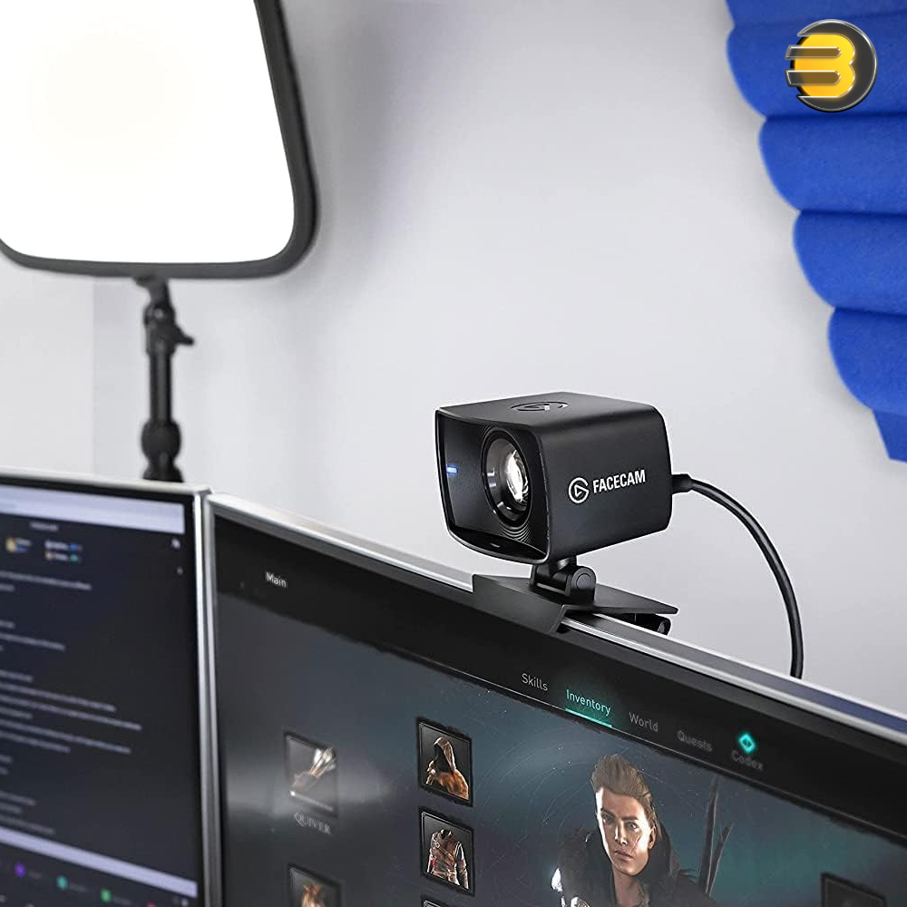 Elgato Facecam Full HD USB Type-C 3.0 Webcam — 10WAA9901