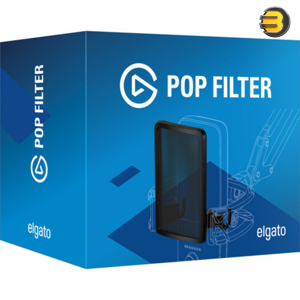 Elgato Wave Pop Filter for Wave Series Microphones — Anti-Plosive Noise ...