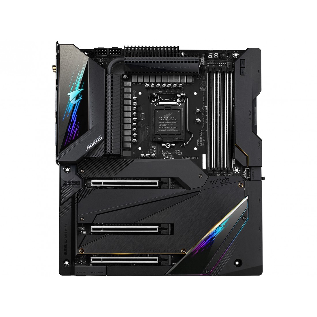 GIGABYTE Z590 AORUS XTREME LGA 1200 Intel Z590 EATX Motherboard with ...