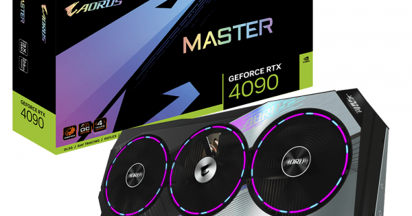 Gigabyte AORUS GeForce RTX 4090 Master 24G Graphics Card, 3X WINDFORCE ...