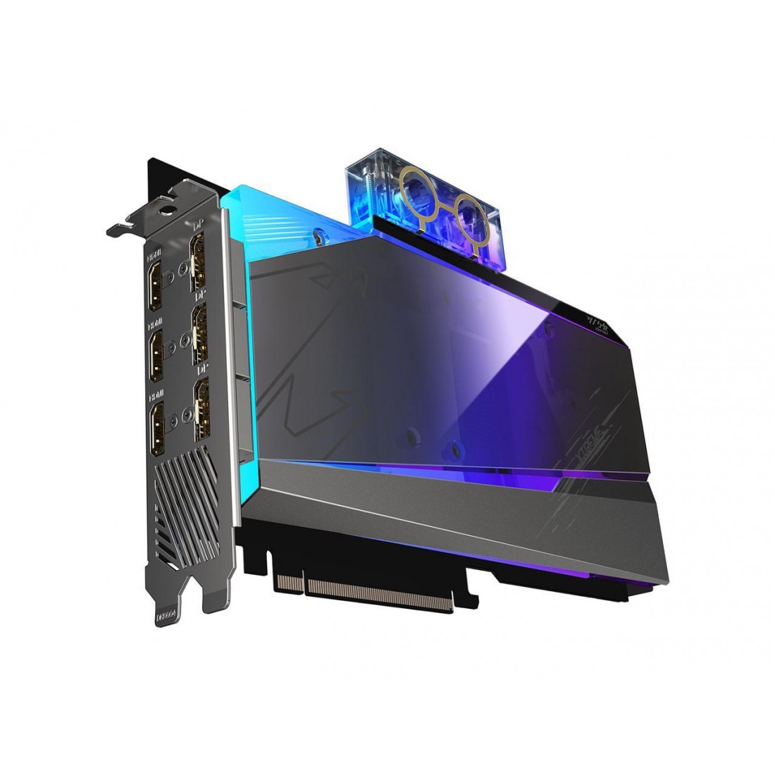 GIGABYTE AORUS GeForce RTX 3080 XTREME WATERFORCE WB 10G Graphics Card ...