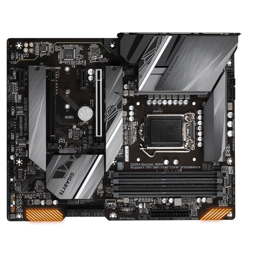 Gigabyte Z590 GAMING X Motherboard with Direct 12+1 Phases Digital VRM ...