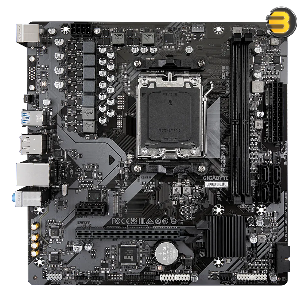 Gigabyte A620M H — AMD A620 Socket AM5 micro ATX Motherboard
