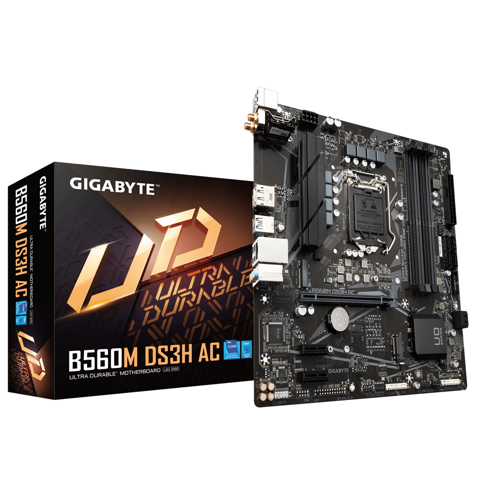 Intel® B560 Ultra Durable Motherboard with Direct 6+2 Phases Digital ...
