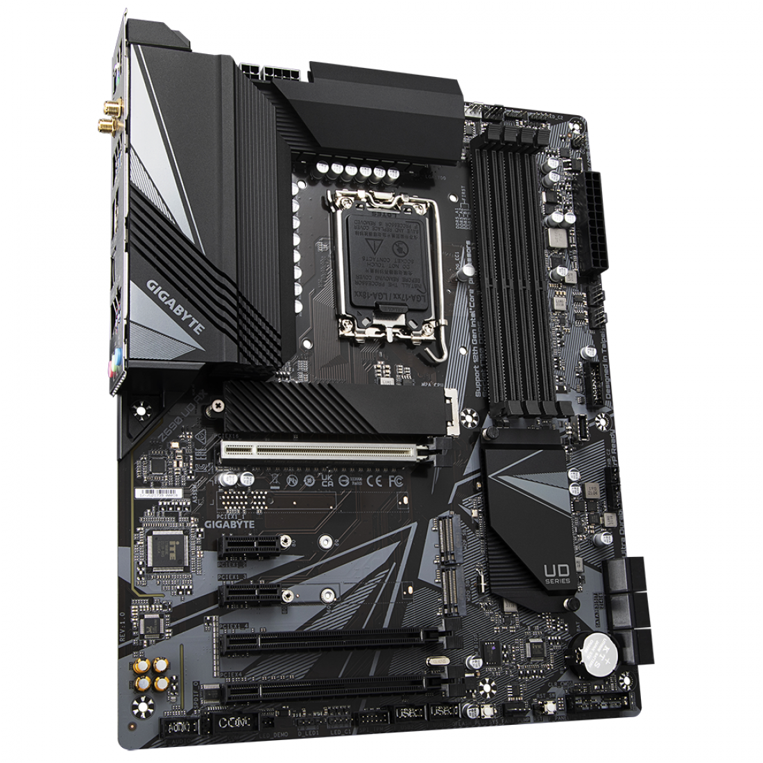 GIGABYTE Z690 UD AX Intel Z690 Motherboard DDR5 MEMORY PCIe 5.0 Design ...