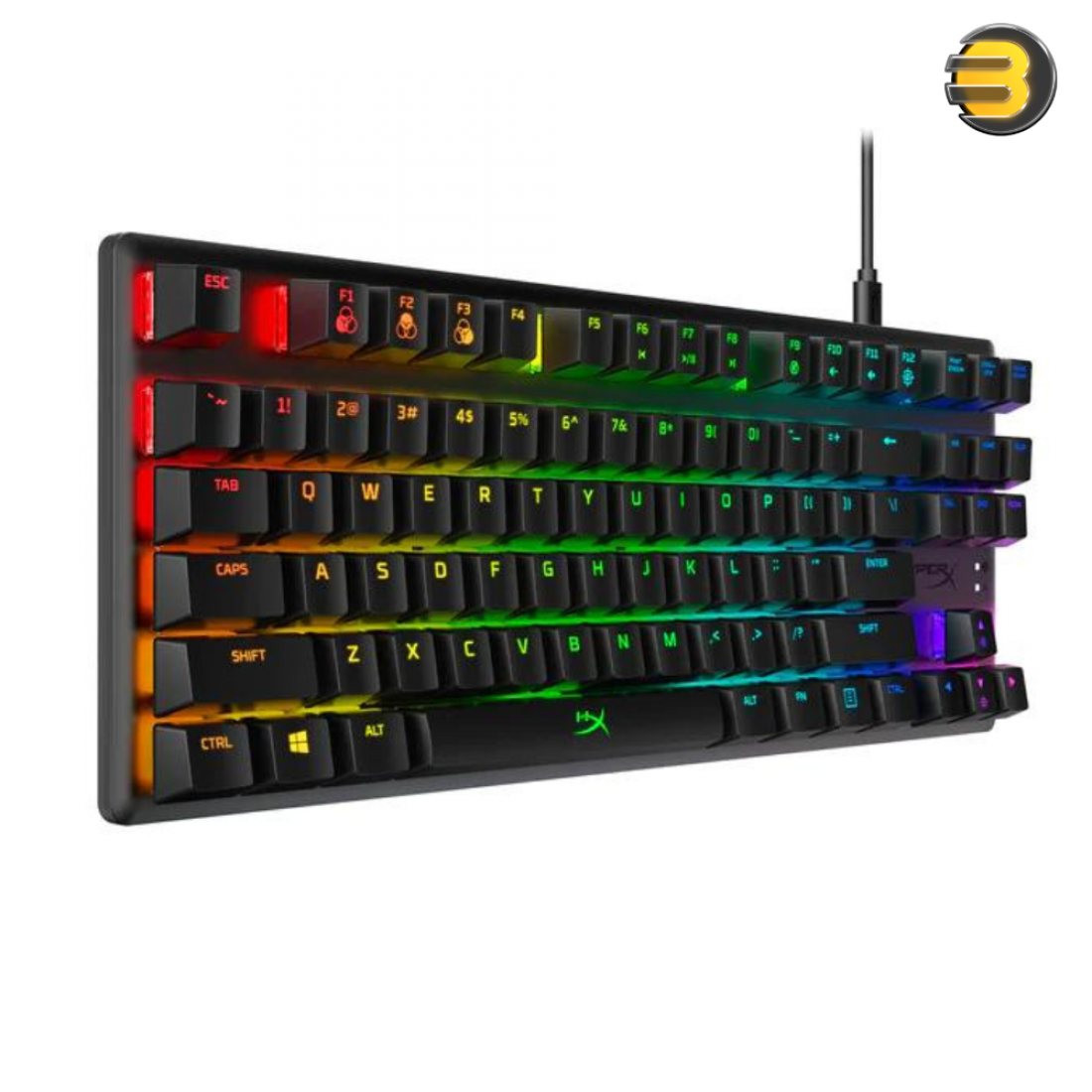 HyperX Alloy Origins Core Mechanical Gaming Keyboard — HX-KB7RDX-US ...
