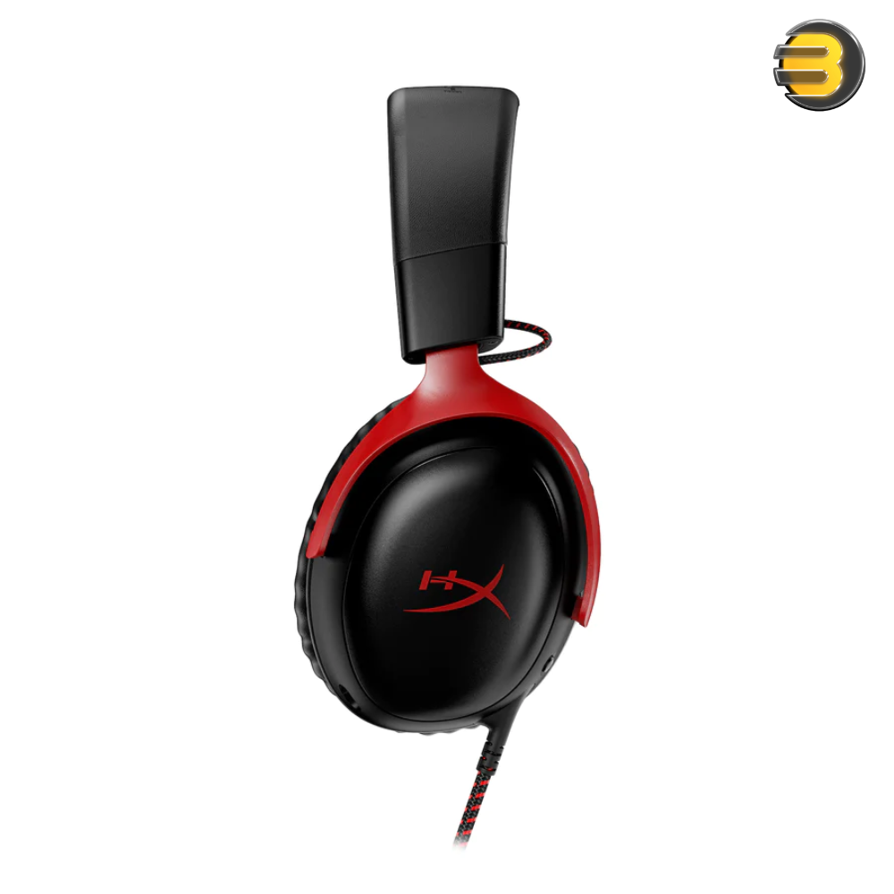 HyperX Cloud III – Wired Gaming Headset, PC, PS5, Xbox Series X|S, Angled 53mm Drivers, DTS ...