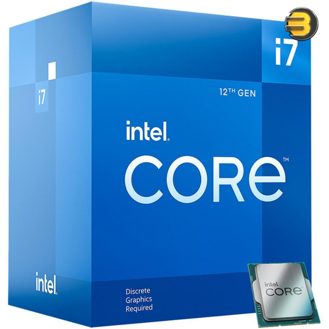 Intel Core i7 12700F 12th Gen Alder Lake 12 Core LGA 1700 65W Desktop Processor - BX8071512700F