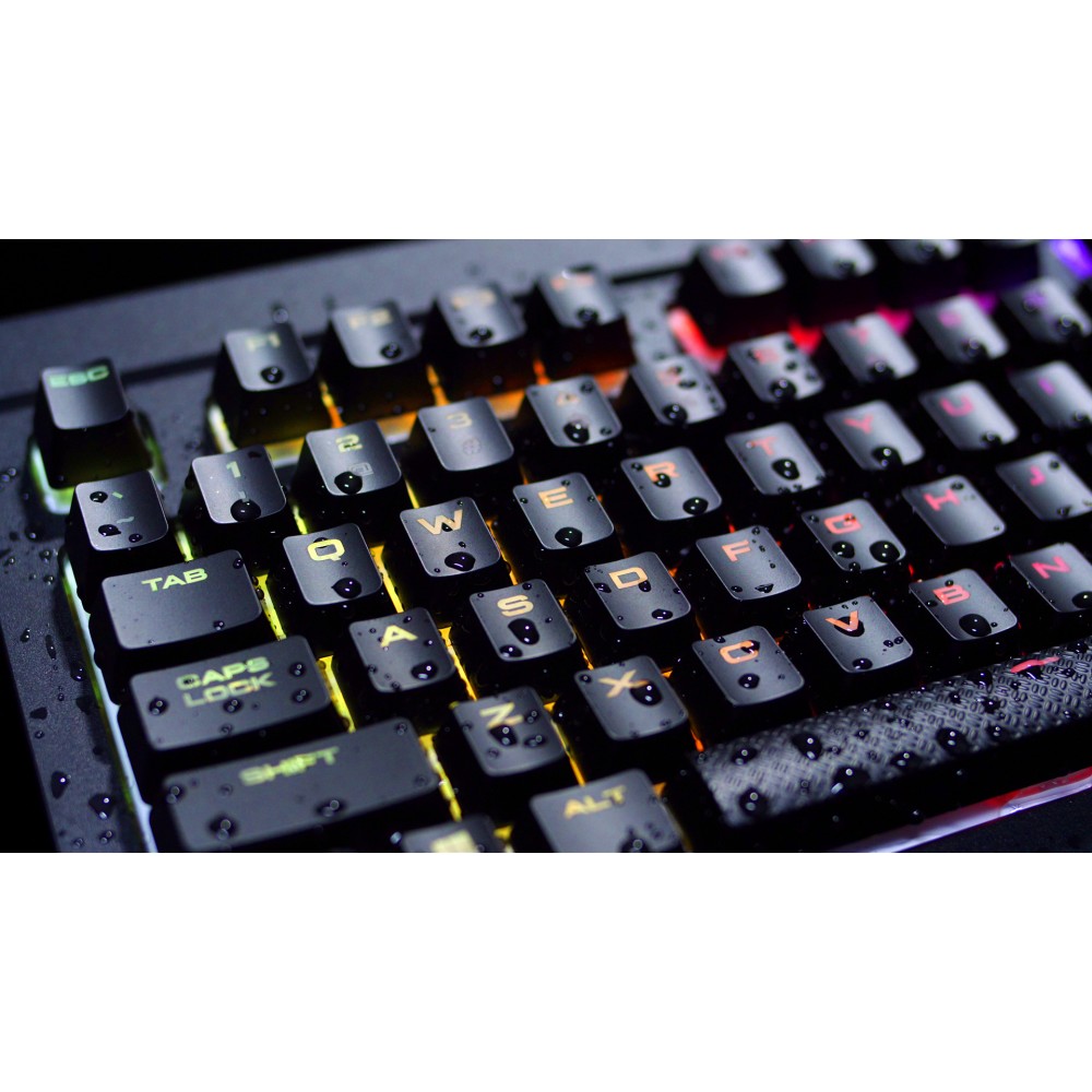 CORSAIR K68 RGB Mechanical Gaming Keyboard, Backlit RGB LED, Dust and ...