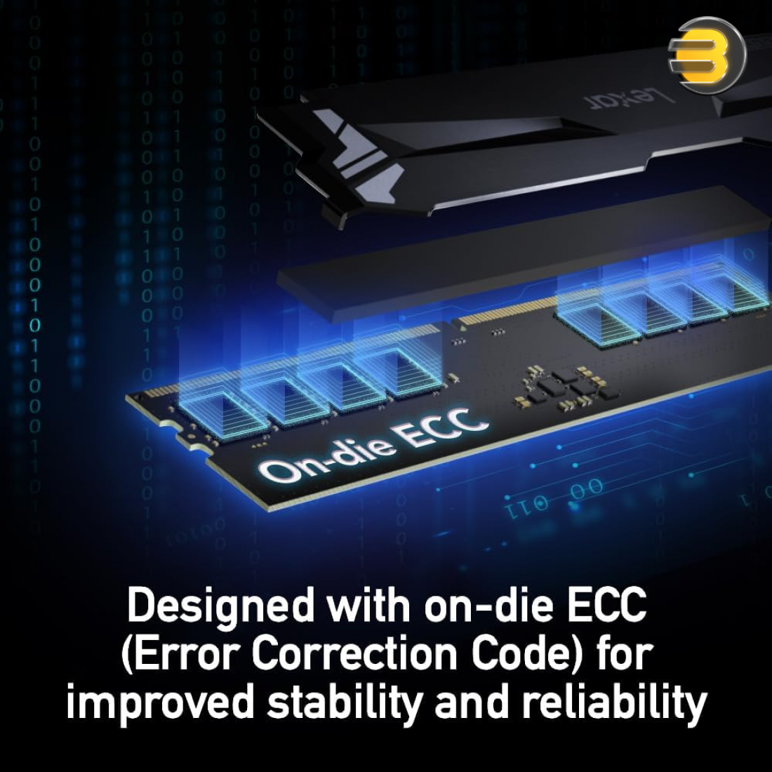 Lexar 32GB (2x16GB) ARES RGB DDR5 RAM 6400MT/s CL32 Desktop Memory ...