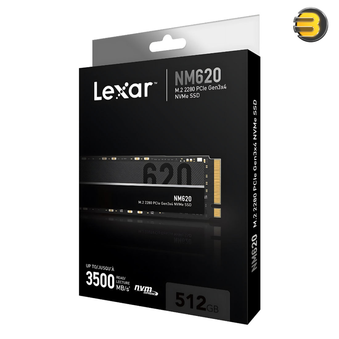 Lexar NM620 M.2 2280 PCIe Gen3 x 4 NVMe SSD Internal Solid State Drive ...