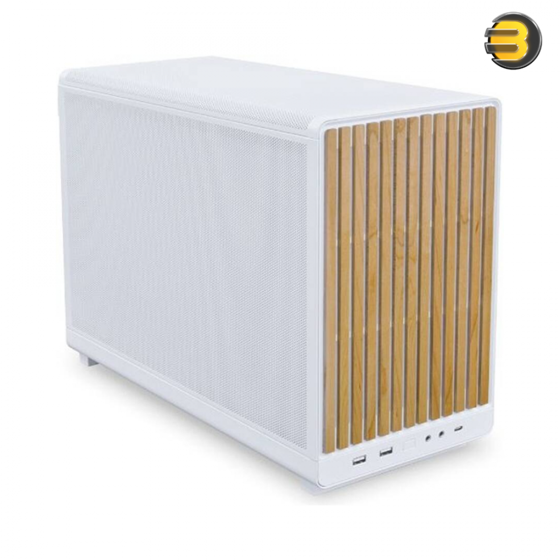 Lian Li A3-mATX Micro Tower Case White (Wood Edition)
