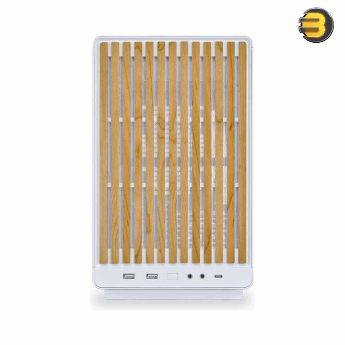 Lian Li A3-mATX Micro Tower Case White (Wood Edition)