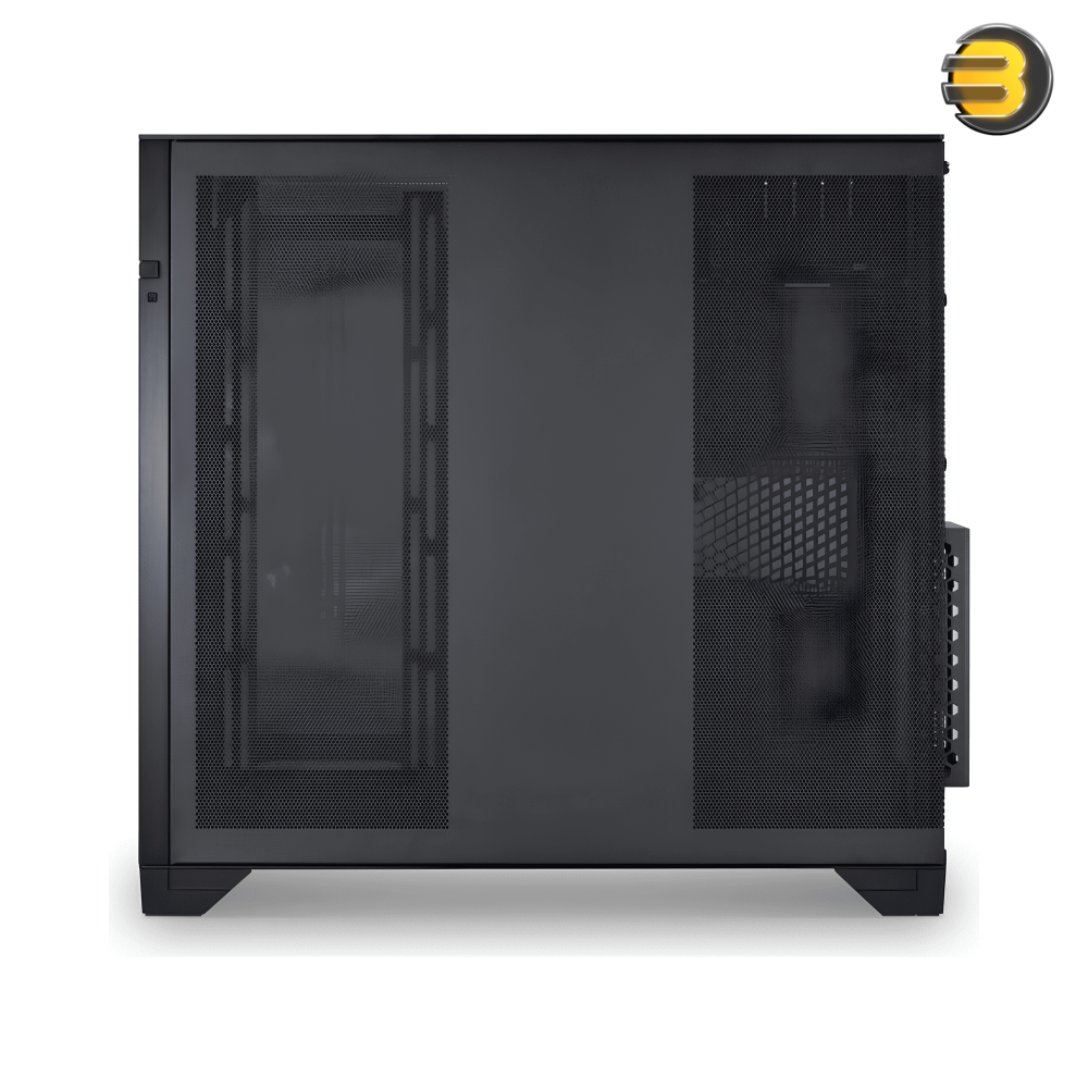 Lian Li O11 Vision Compact Tower Computer Case Chrome