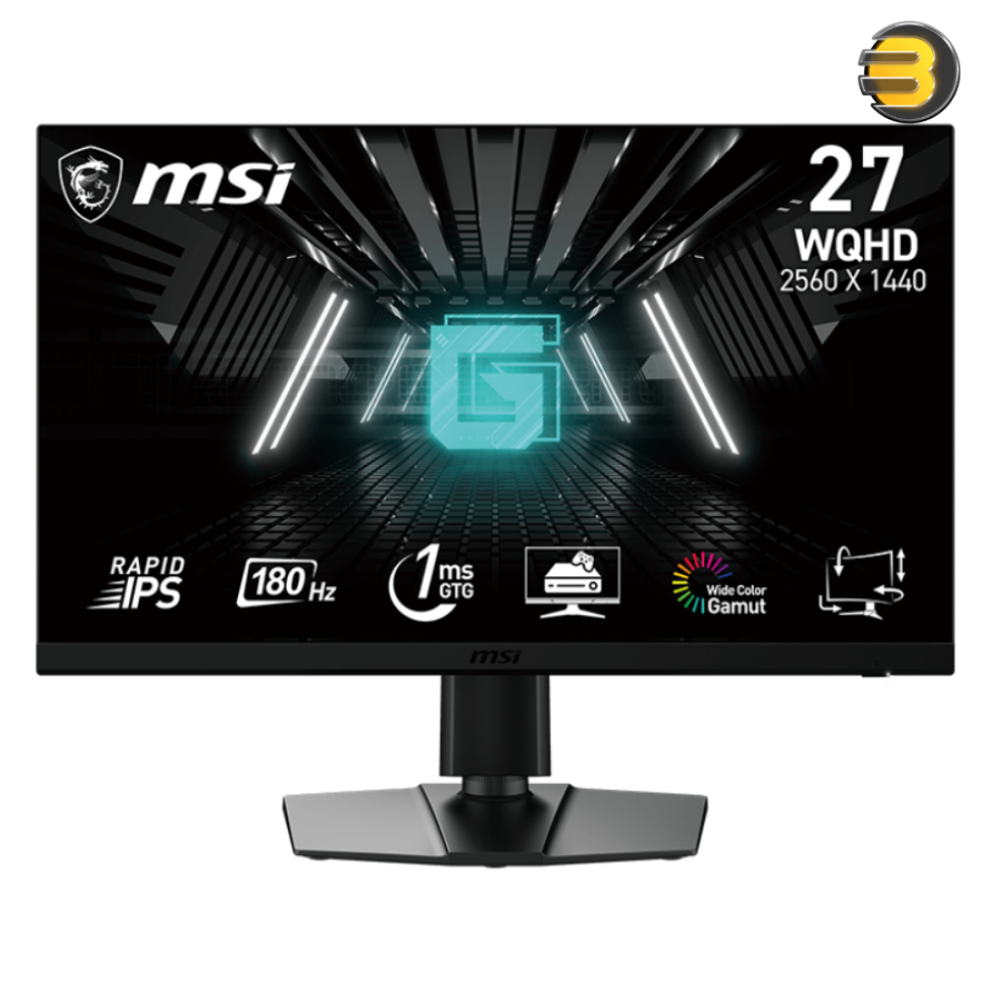 MSI G272QPF E2 27-inch 2560 x 1440 (QHD) Computer Monitor, 180Hz ...