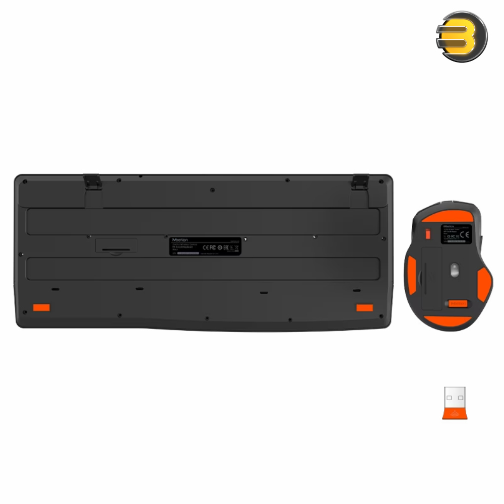 Meetion C4130 Wireless Ergonomic Keyboard & Mouse Combo | ELBADR GROUP