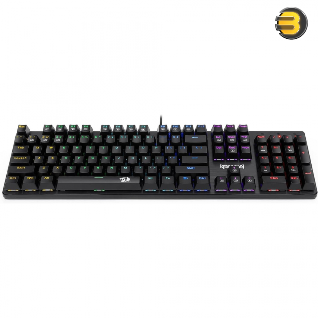 REDRAGON K608 ELITE VALHEIM RAINBOW MECHANICAL KEYBOARD - K608 Valheim