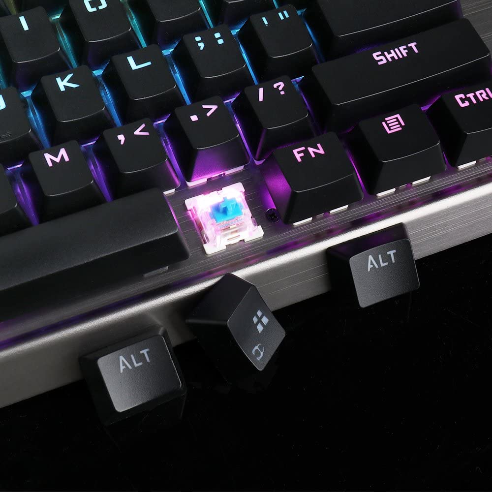 Redragon K563 Surya RGB LED Backlit Mechanical Gaming Keyboard 104 Keys ...